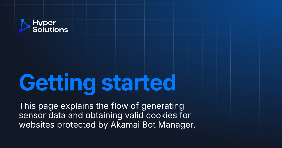 Getting started | Hyper Solutions API Documentation